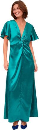 Vila VISITTAS V-Neck S/S Maxi Dress - NOOS