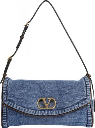 Valentino Garavani Denim Shoulder Bag