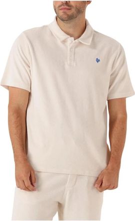 Shiwi Herren Toweling Polo Solid - - Tops - Herren - Beige - 2XL