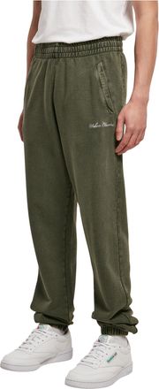 Urban Classics Herren Jogginghose Small Embroidery Sweatpants Bottlegreen 4XL