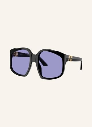 Miu Miu Sonnenbrille Mu a07s schwarz
