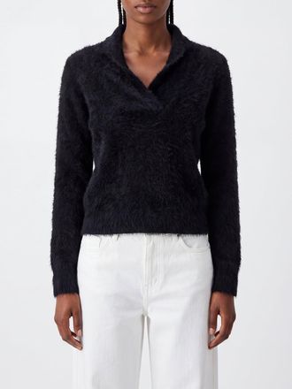 KANGRA Top Damen Farbe Schwarz