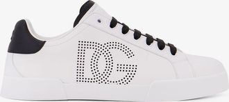 Dolce & Gabbana Portofino leather low-top sneakers - DOLCE & GABBANA - gender_Man