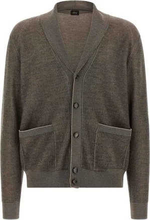 Brioni Cardigan - Marron