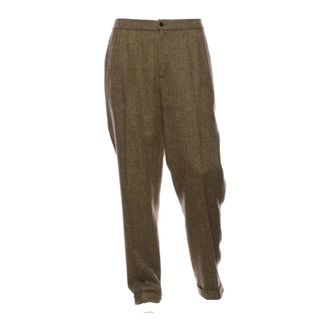 Cellar Door Straight Hosen - - Trousers - Herren - Braun - L