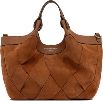 Gianni Chiarini Femme, Sacs, Brun, Taille: ONE Size Dua Tote Bag