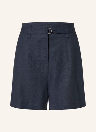 Y.A.S. Shorts Mit Leinen blau