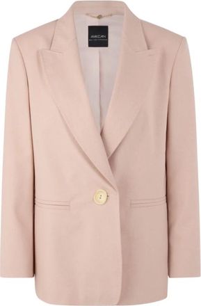 Marc Cain Casual Boyfriend Blazer - - Jackets - Damen - Orange - M