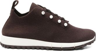 Jimmy Choo London Low-Top Sneaker - Cashmere Goat Upper Sneakers - Gr. 36 (EU) - in Braun - f&uuml;r Damen