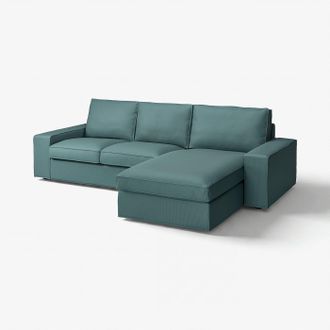 IKEA KIVIK 3er-Sofa mit R&eacute;camiere