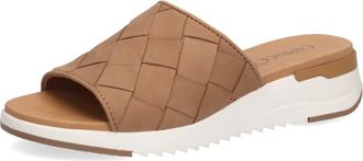 Caprice Caprice Damen 9-9-27201-28 Pantoletten, Almond NUBUC, 41 EU