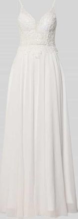 Mascara Brautkleid mit Ziersteinbesatz