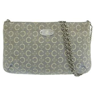 Celine Pre-owned Toile sacs-celine - Femme - Pre-owned - Bleu - Taille: ONE Size
