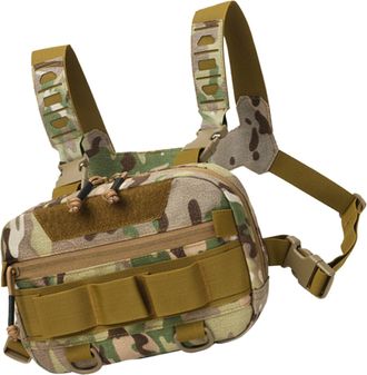 Generic Brusttasche Zum K&ouml;derfischen - 24 X 16 X 6 Cm, Tarn-H&uuml;fttasche, Westentasche | Multifunktionale Outdoor-Radsport-Sportausr&uuml;stungs-Organizer, Aufbewahr