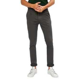Calvin Klein Graue Chino-Cargohose Slim Fit - - Trousers - Herren - Grau - W38