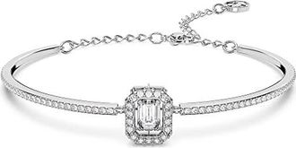 Swarovski Bracelet souple Millenia, cristaux blancs dans un cadre plaqué rhodium