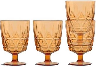 Sagaform 5018576 Trinkgl&auml;ser 4er Set, Acryl