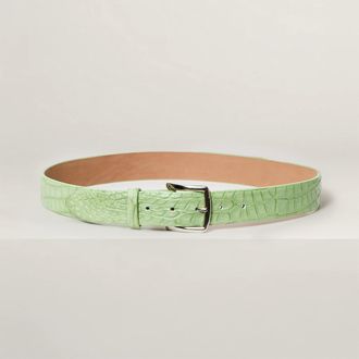 Reptiles House Altea - Amerikanischer Krokodilgürtel - Grün