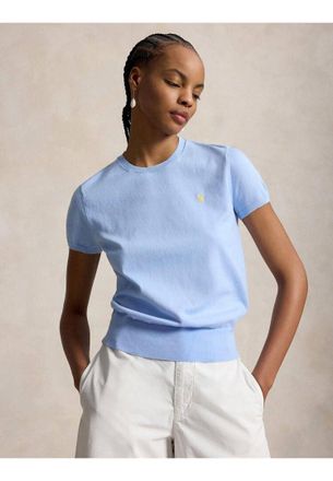 Polo Ralph Lauren Damen T-Shirt aus Baumwoll-Mix