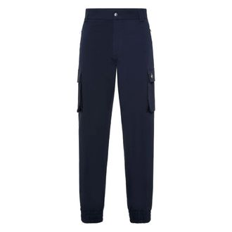 Philipp Plein Homme, Pantalons, Bleu, Taille: M Basic Cargo Joggers
