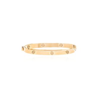 Tory Burch Femme, Accessoires, Jaune, Taille: M Icon Double Bracelet
