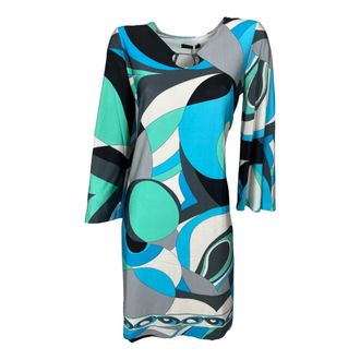 Ana Alcazar Anna Alcazar 049825-3397 tunic Damen Kleid T&uuml;rkis original multicoloured - - Blouses & Shirts - Damen - Mehrfarbig - XS