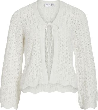 Vila Vinoi L/S String Knit Cardigan