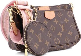 Louis Vuitton Multi Pochette Accessoires Monogram Canvas crossbody bag - Marron