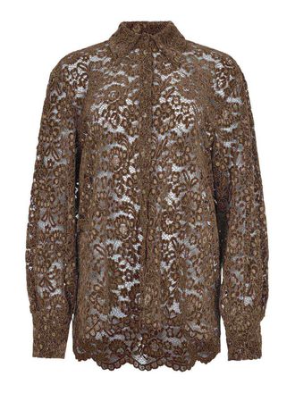 A Paper Kid Chemise - Marron