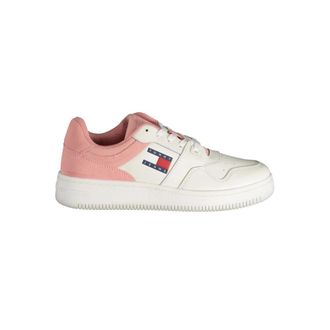 Tommy Hilfiger Rosa Leder Sneaker - - Shoes - Damen - Mehrfarbig - 39 EU