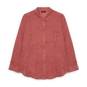 Fiorella Rubino Damen, Blusen & Hemden, Rosa, 2XLGr&ouml;&szlig;e