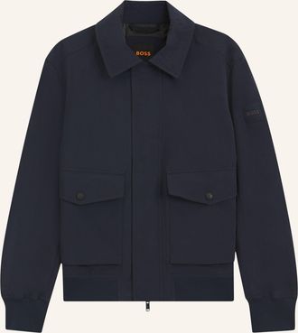 HUGO BOSS Jacke Ocruise Relaxed Fit blau