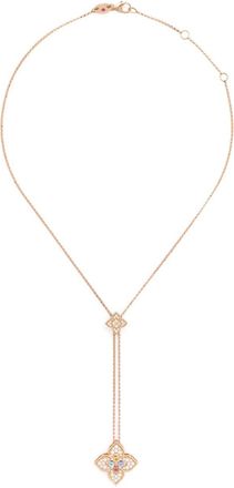 Roberto Coin collier Princess Flower en or rose 18ct