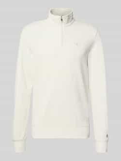 Champion Sweatshirt mit Stehkragen und Rei&szlig;verschluss