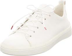 Think Damen TURNA chromfrei gegerbte nachhaltige Halbschuhe, Bianco 1080