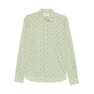 MC2 Saint Barth Sikelia Palm Tile Shirt - - Shirts - Herren - Mehrfarbig - S