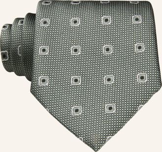 HUGO BOSS Krawatte gruen