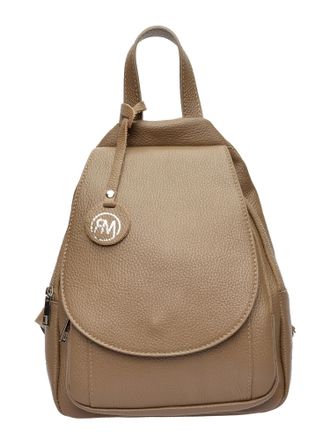 Roberta M Beige Rindsledertasche