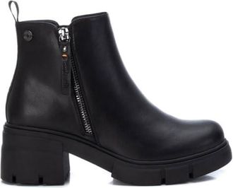 Refresh Bottines Femme Noir - Chaussures confortables et polyvalentes - Mode décontractée - Modèle 17105401 (Taille40)