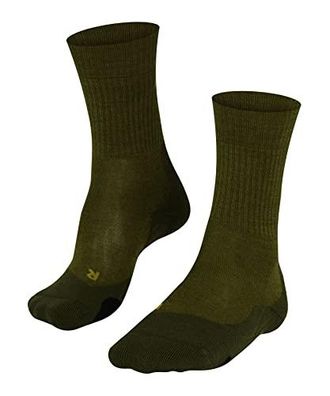 Falke TK2 Explore Wool M SO laine épaisses anti-ampoule 1 paire, Chaussettes de randonnée Homme, Vert (Forest 7657), 46-48