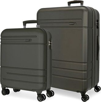 Movom Swimwear Movom Galaxy Kofferset Schwarz 55/68 cm Hard ABS Kombinationsverschluss seitlich 109L 6,56 kg 4 Doppelrollen Handgepäck