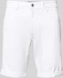Tom Tailor Slim Fit Jeansshorts aus Baumwoll-Mix