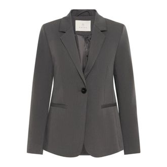 Kaffe Blazer - Femme - Vestes - Gris - Taille: 36 FR
