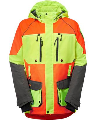 Parforce Hundef&uuml;hrerjacke Hatz-Watz Evolution G2 Signalorange/-gelb XXL