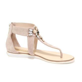 Liu Jo Flache Nico Sandale - - Shoes - Damen - Beige - 35 EU