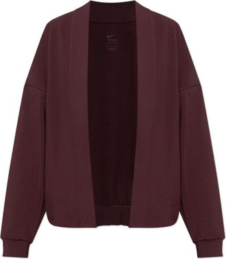 Nike Femme, Sport, Rouge, Taille: 38 FR Zenvy Dri-FIT Oversized Cardigan