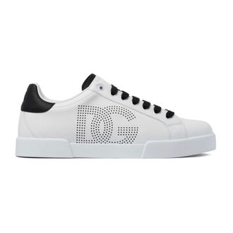 Dolce & Gabbana Homme, Chaussures, Blanc, Taille: 43 EU Portofino Baskets