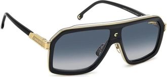 Carrera Lunettes de soleil rectangulaires - Femme - Accessoires - Noir - Taille: 60 MM