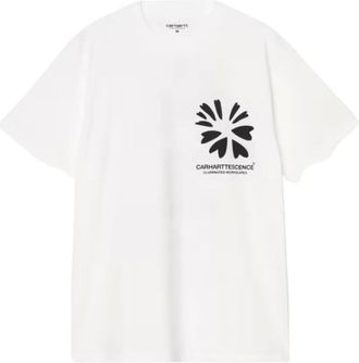 Carhartt Work in Progress Homme, Tops, Blanc, Taille: S S/S Compy T-Shirt