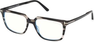 Tom Ford Rechteckige Brillen - - Accessories - unisex - Schwarzk - 54 MM